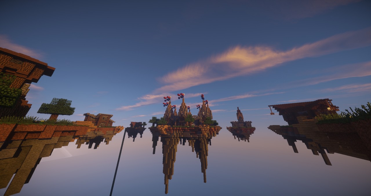 Medieval/Fantasy Server Hub Minecraft Map