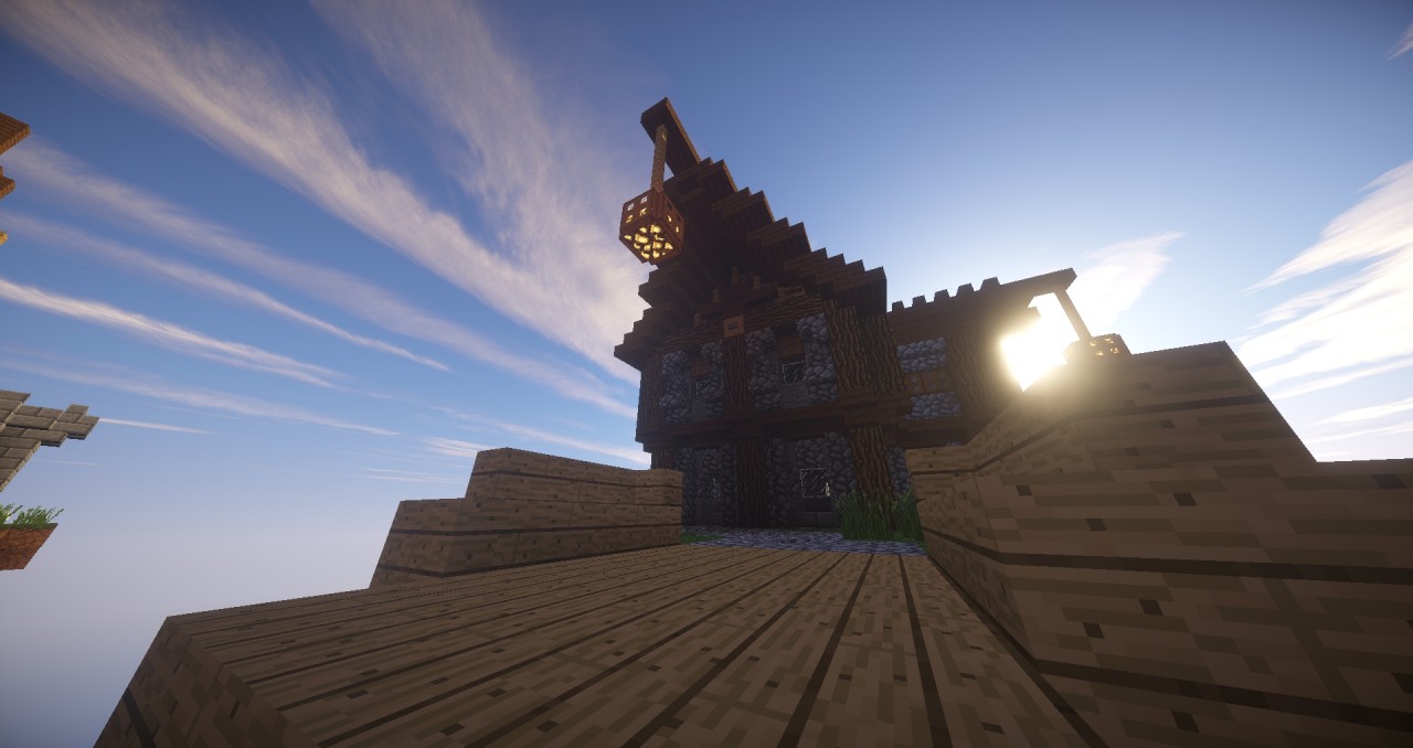 Medieval/Fantasy Server Hub Minecraft Map