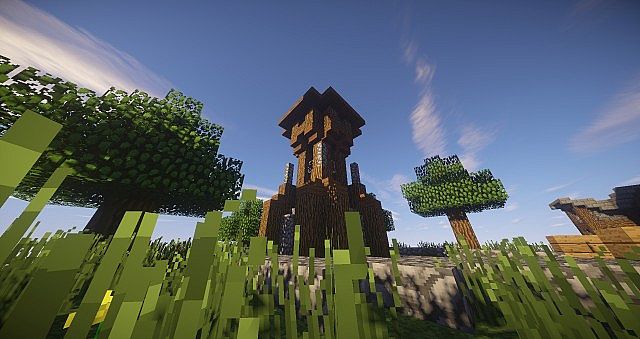 Medieval/Fantasy Server Hub Minecraft Map