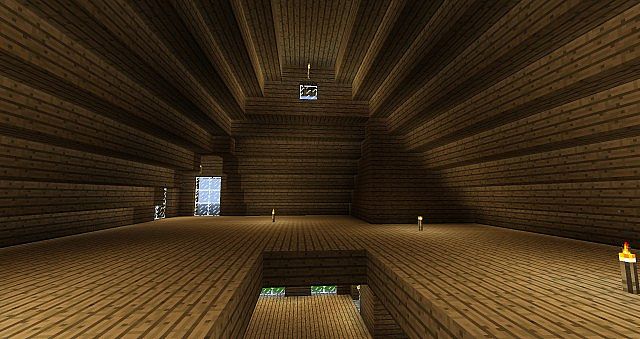 Raised Wood Cabin With Porch Minecraft Map