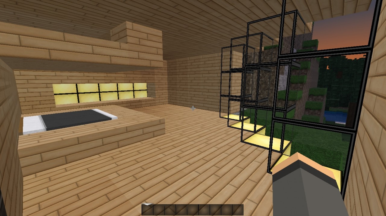 Huge house inside the mountain! [Download] Minecraft Map