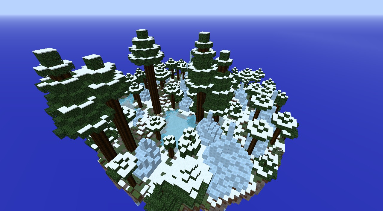 Floating Island Survial Minecraft Map