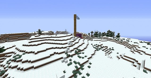 Lucky Block Parkour: Winter Edition Minecraft Map