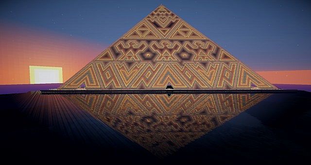 Mega Pyramid Minecraft Map