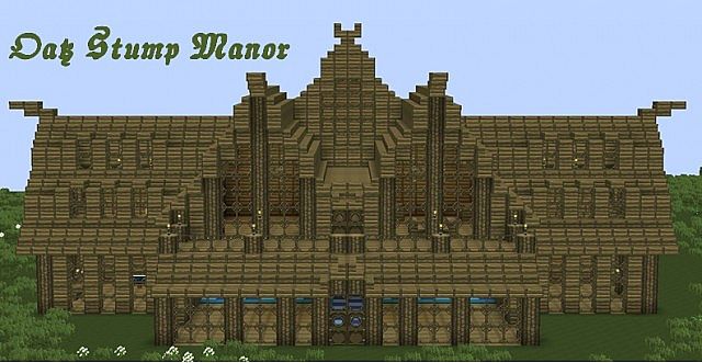 Oak Stump Manor Minecraft Map