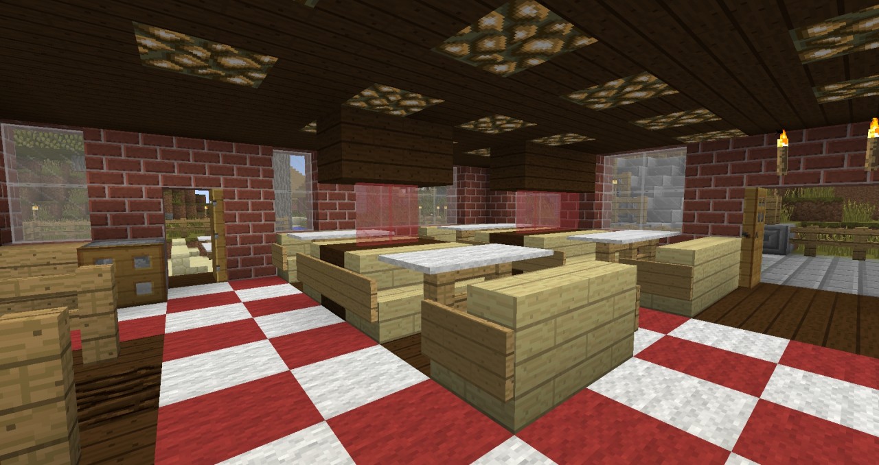 MFC (KFC) - Minecraft Fried Chicken (HotBlockMC.com) Minecraft Map