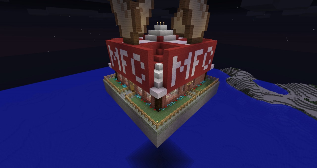MFC (KFC) - Minecraft Fried Chicken (HotBlockMC.com) Minecraft Map