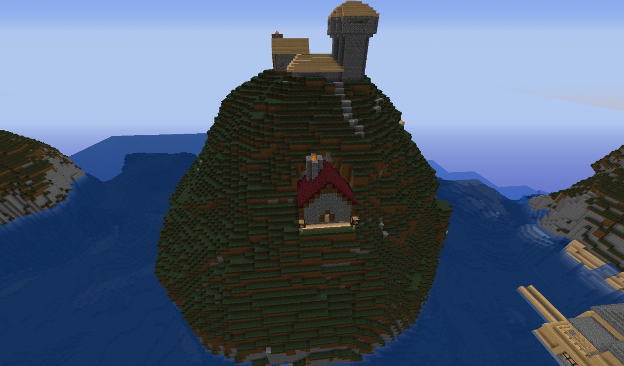 Epic Mountain and Settlement! Minecraft Map