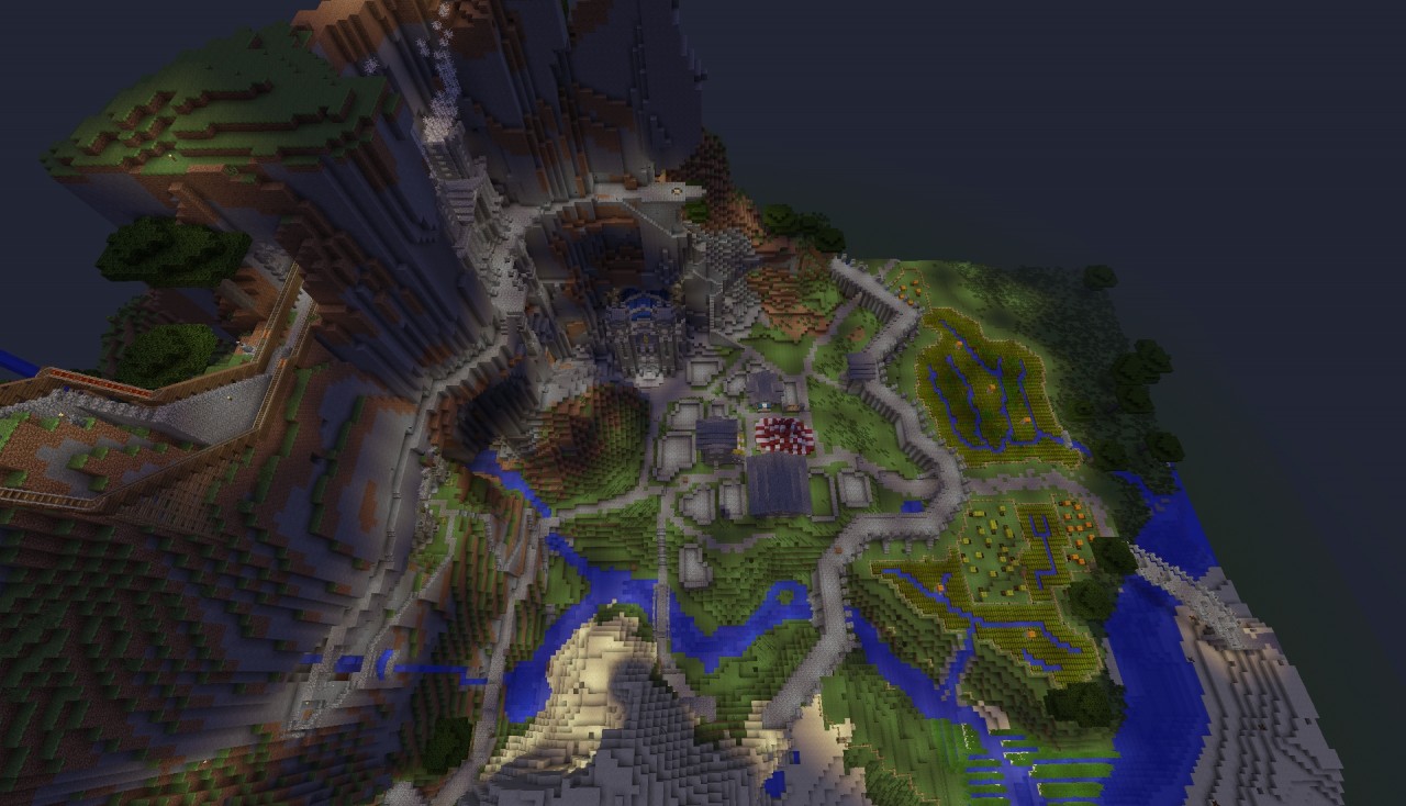 Mountain City of Roth Minecraft Map