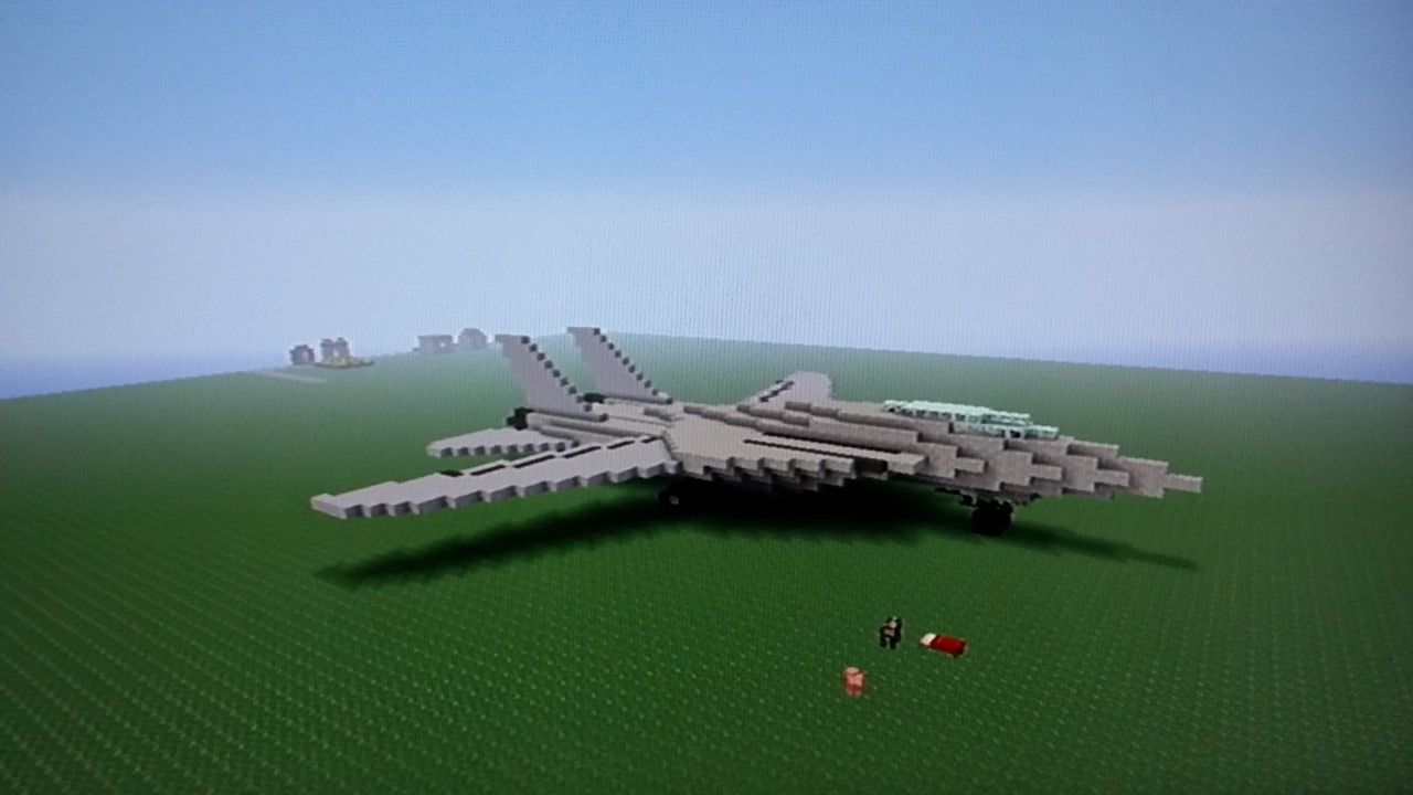 Grumman F-14 Tomcat Minecraft Map
