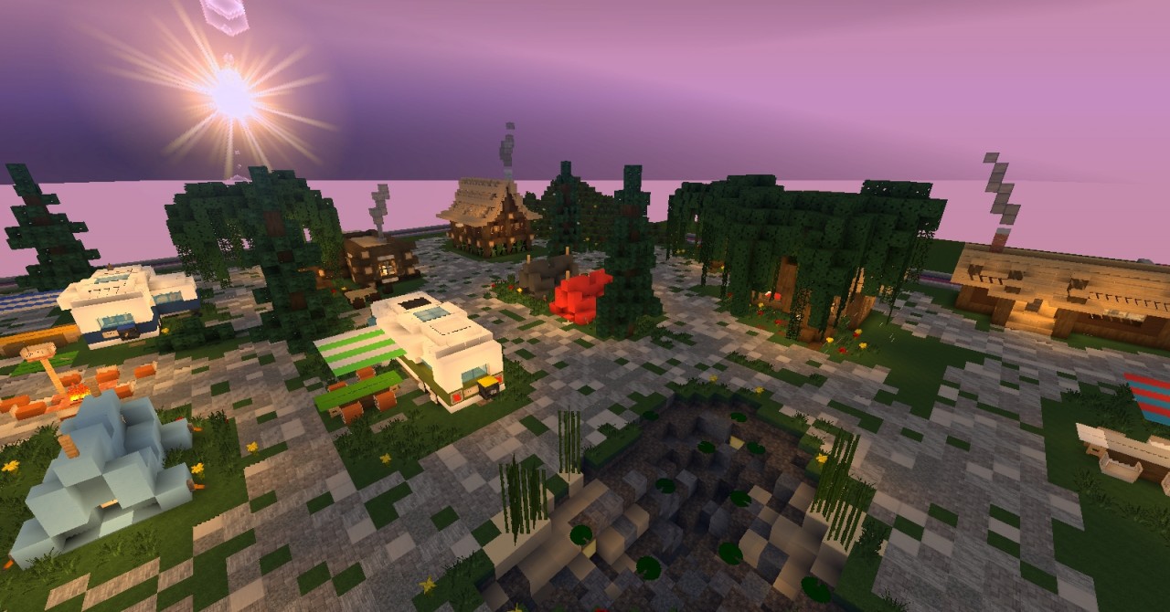 Minecraft: Camp Ground +=- Minecraft Map