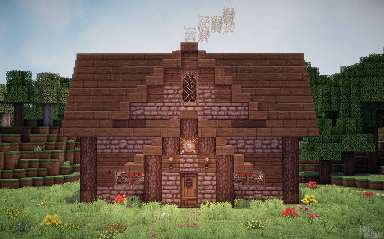 Simple Medieval Style Cottage Minecraft Map