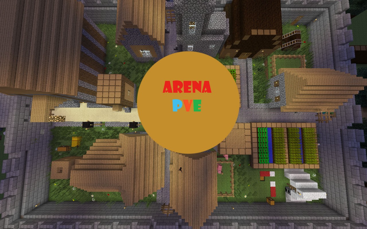 Arena PvE Minecraft Map