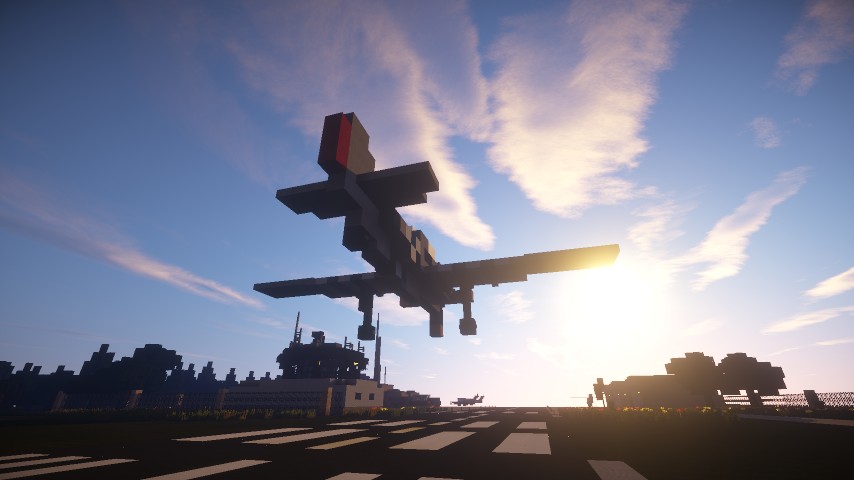 P-51 Mustang Minecraft Map