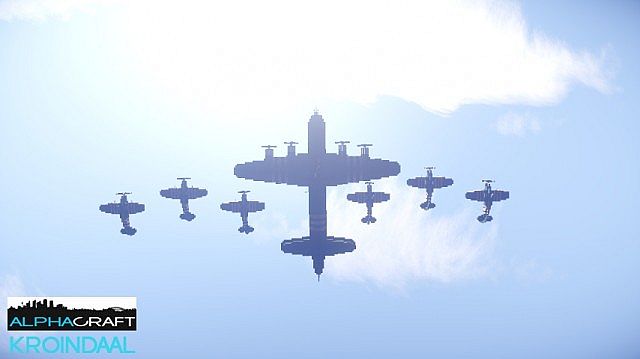 [ECS] Boeing B-17 "Flying Fortress" Minecraft Map