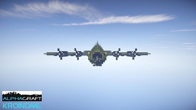 [ECS] Boeing B-17 "Flying Fortress" Minecraft Map