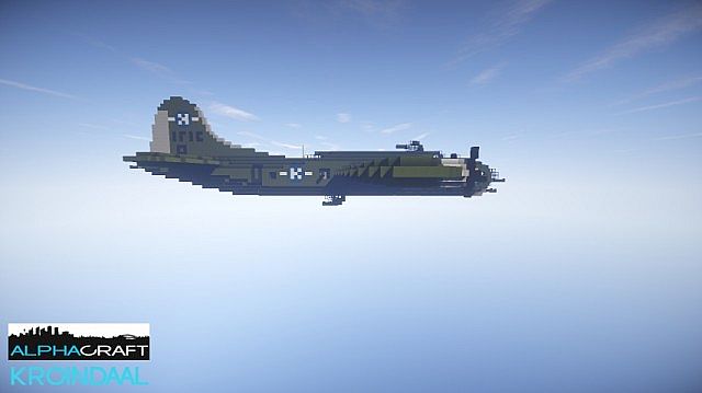[ECS] Boeing B-17 "Flying Fortress" Minecraft Map