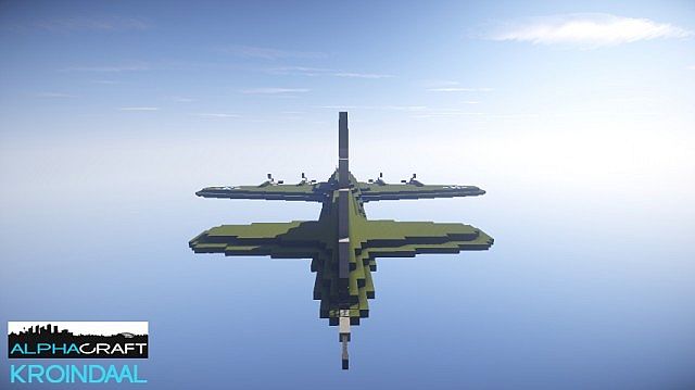 [ECS] Boeing B-17 "Flying Fortress" Minecraft Map