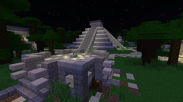 Chichen Itza in Minecraft Minecraft Map
