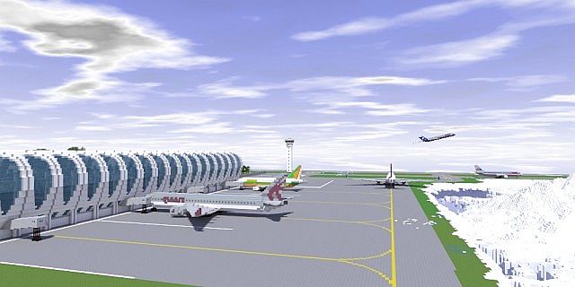[Contest] Paradise Int'l Airport Minecraft Map