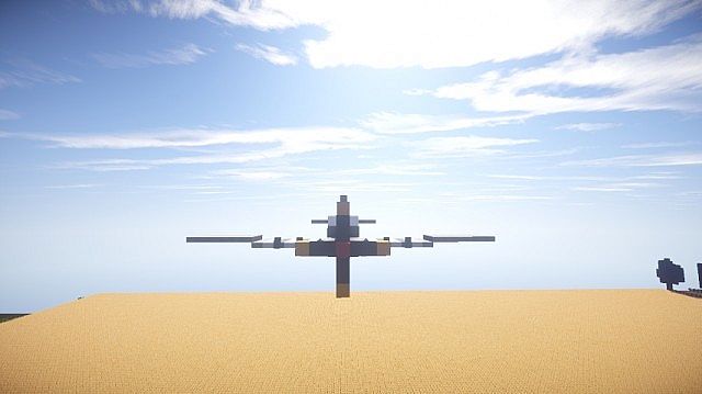 P-51 Mustang Minecraft Map