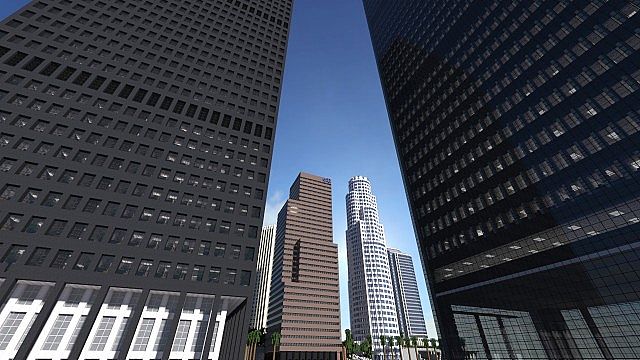 The City of Los Angeles - Operation Realism Minecraft Map