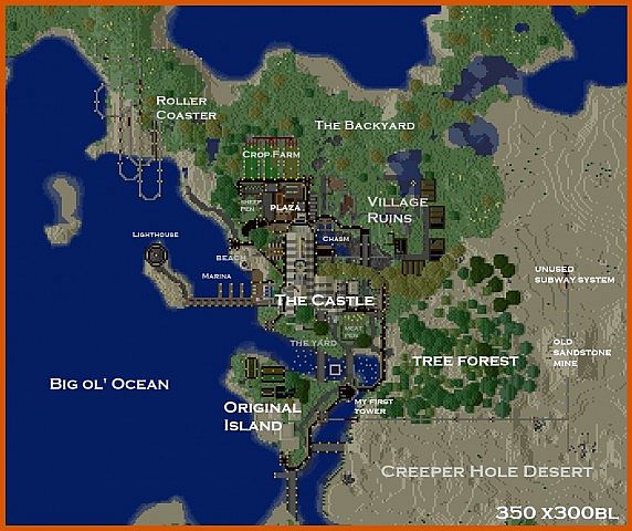 My (Not So) Humble Abode Minecraft Map