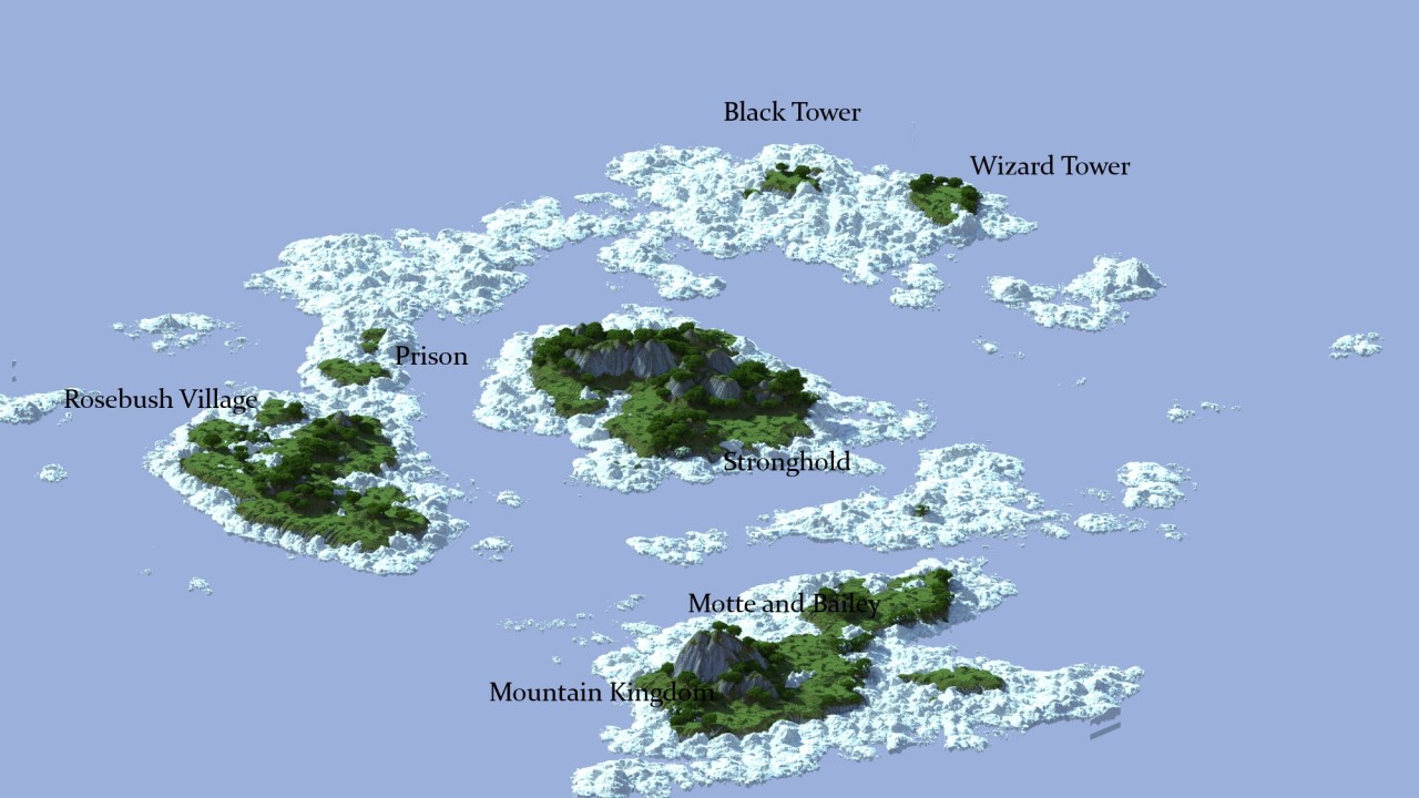 CloudTop - The World Above The Clouds - Contest Entry Minecraft Map