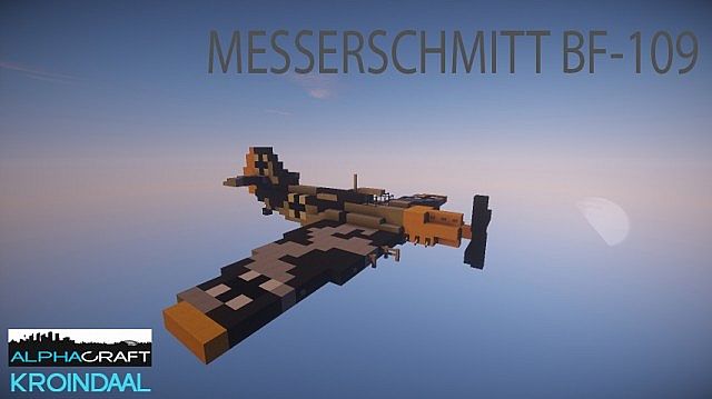 [ECS] Messerschmitt Bf 109 (Me-109) Fighter Minecraft Map