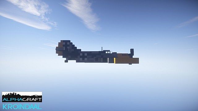 [ECS] Messerschmitt Bf 109 (Me-109) Fighter Minecraft Map