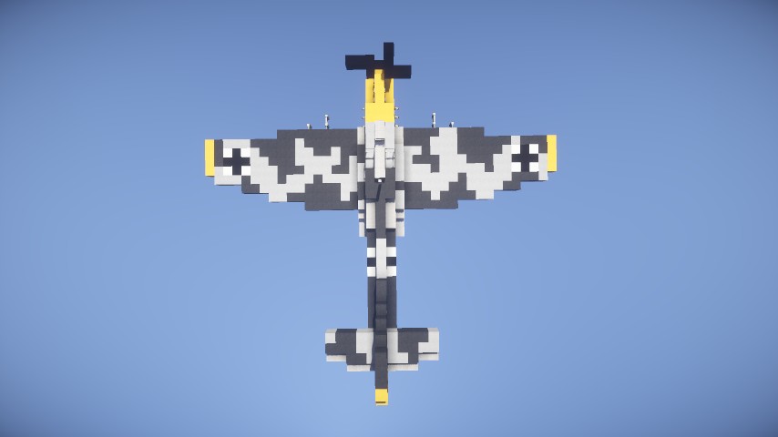 [ECS] Messerschmitt Bf 109 (Me-109) Fighter Minecraft Map