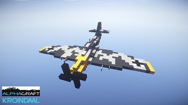 [ECS] Messerschmitt Bf 109 (Me-109) Fighter Minecraft Map