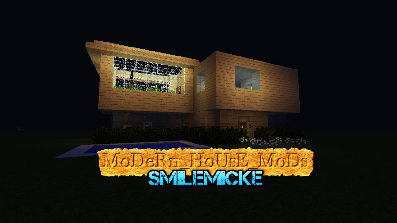 MoDeRn_HoUsE_MoDs Minecraft Map