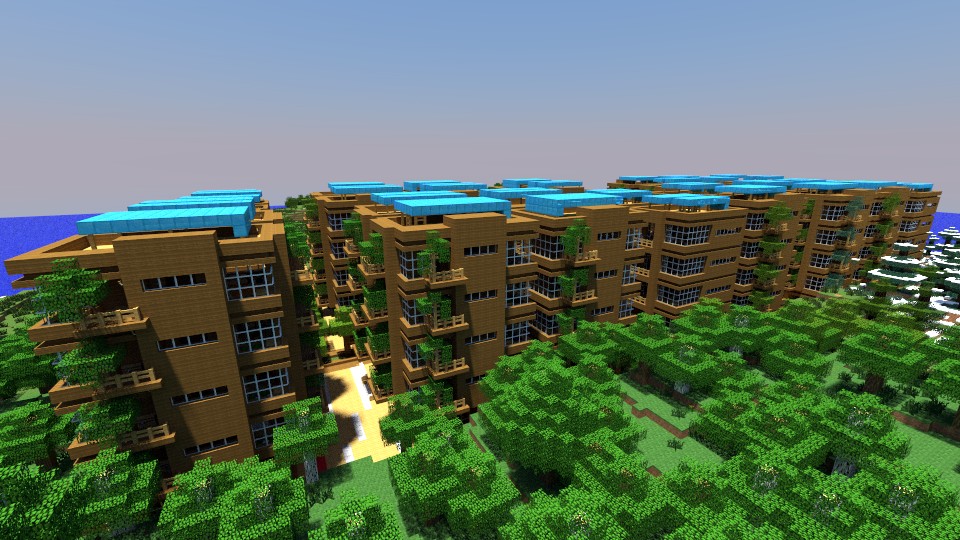 MODERN RESIDENTIAL DISTRICT 1 Minecraft Map