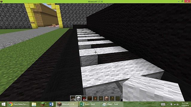 Player Piano Minecraft Map