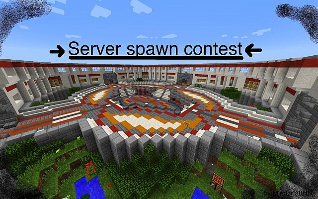 Sword-craft server spawn Minecraft Map
