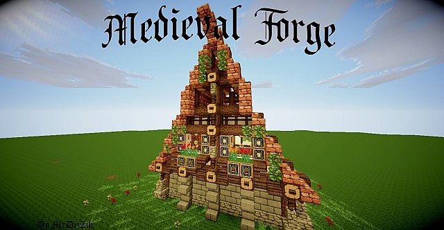 Simple Medieval Forge Minecraft Map