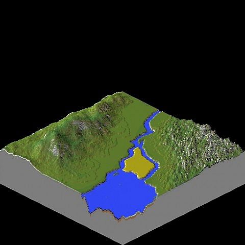 pvp arena (256x256) Minecraft Map