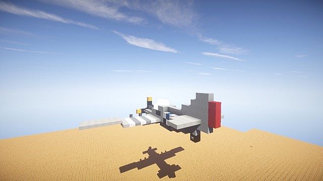P-51 Mustang Minecraft Map