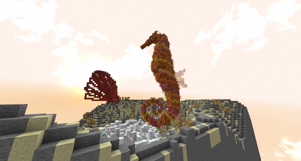 Seahorse Organic - 1 Hour Organic #2 Minecraft Map