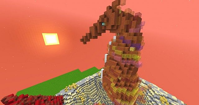 Seahorse Organic - 1 Hour Organic #2 Minecraft Map