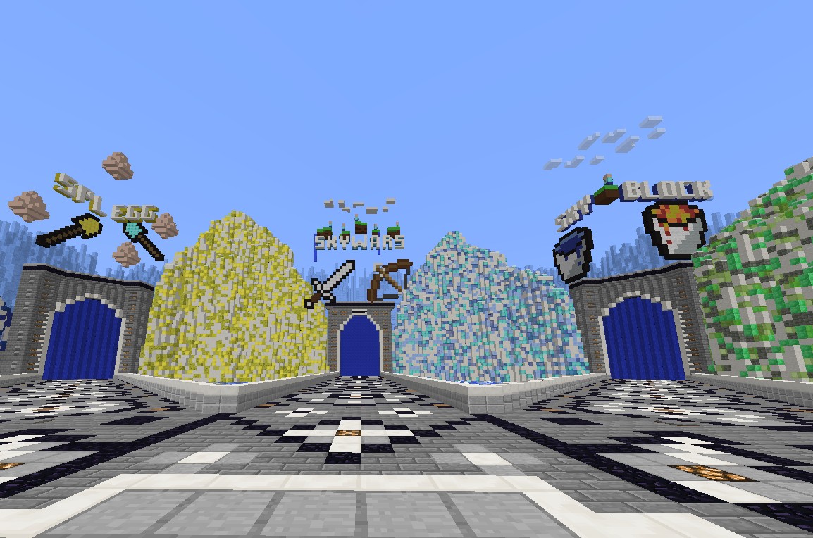 Amazing Server Hub Minecraft Map