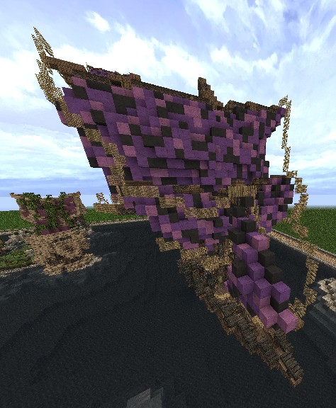 Fantasy Ship Minecraft Map