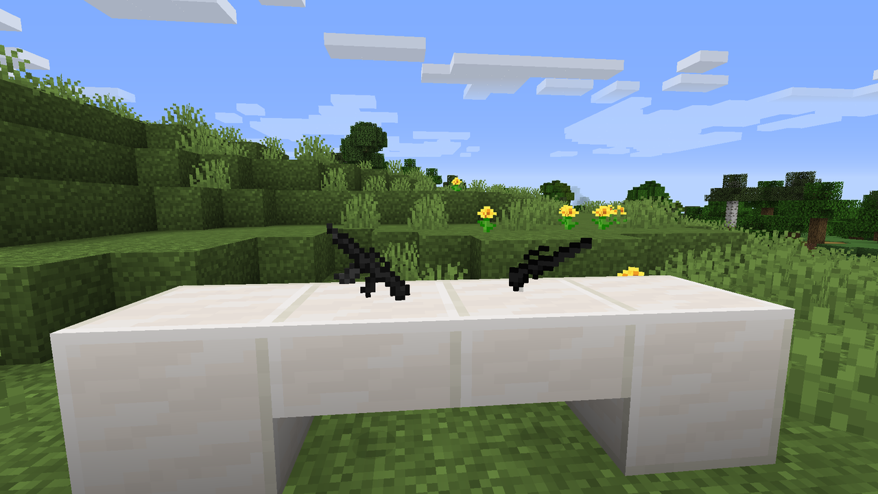 Guns Texture Pack - 1.15+ Minecraft Texture Pack