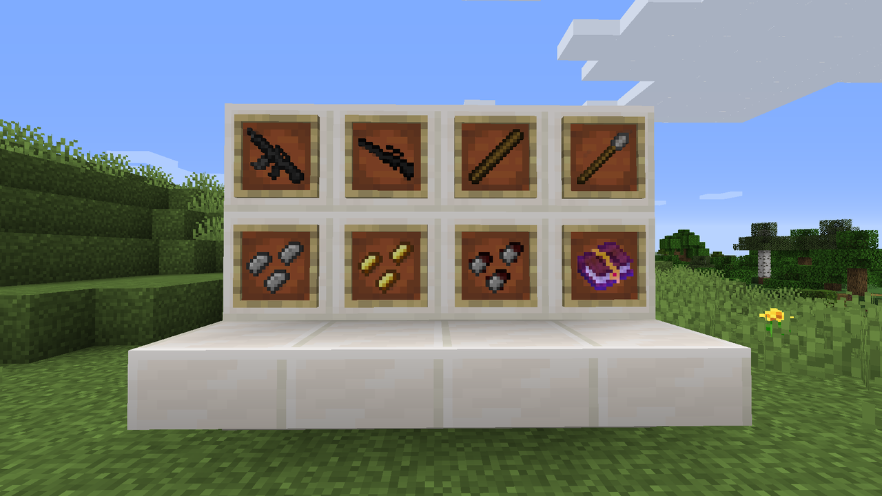 Guns Texture Pack - 1.15+ Minecraft Texture Pack