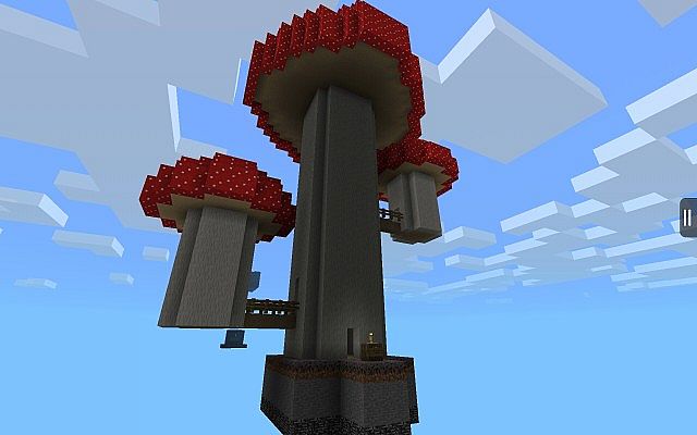 Skypiea - Survive in the Sky! Defeat the Giant Herobrine! Finish 33 in ...