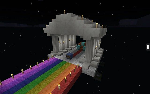 Skypiea - Survive in the Sky! Defeat the Giant Herobrine! Finish 33 in ...