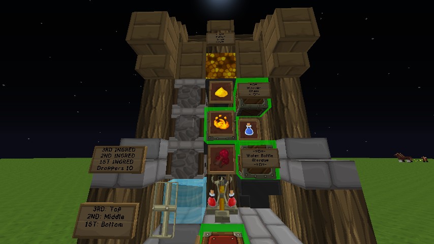 Auto Brewing Tutorial Minecraft Map