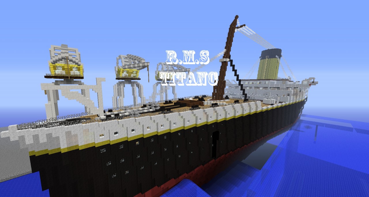 R.M.S Titanic Minecraft Map