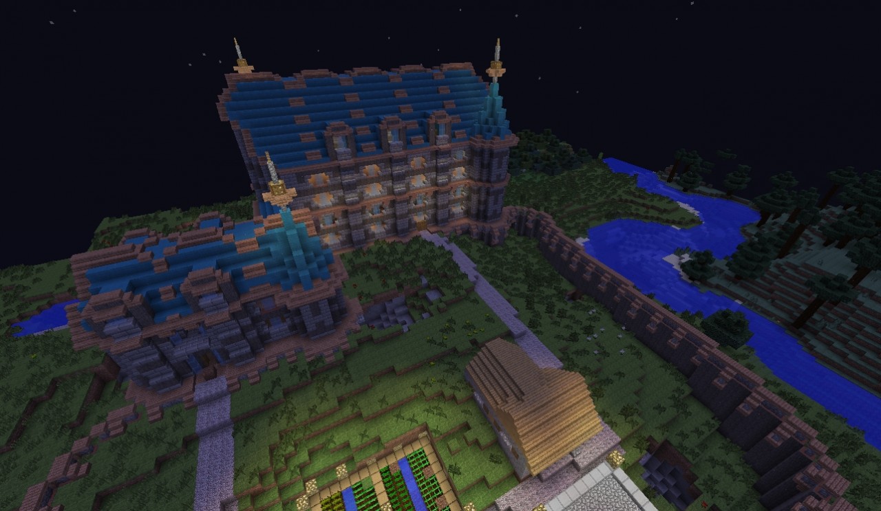 Random "Town" Experiment Minecraft Map
